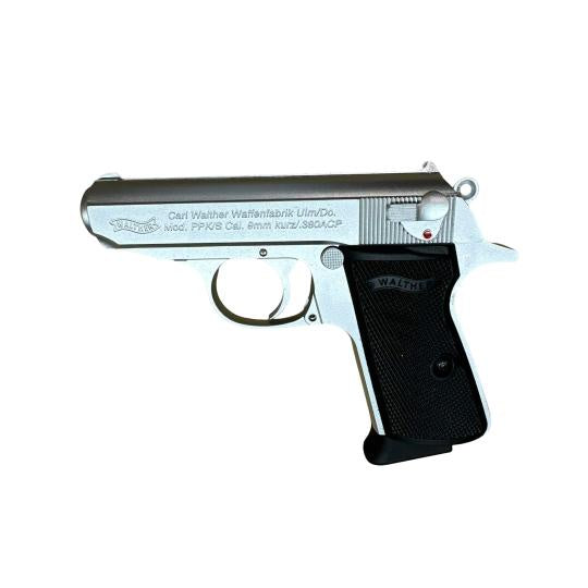 PPK Silver Manual Pistol – Geltactical